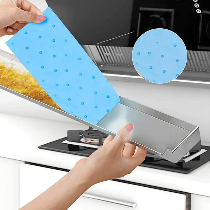 10Pcs-Universal-Kitchen-Range-Hood-Cotton-Felt-Oil-Groove-Filter-Pad ...
