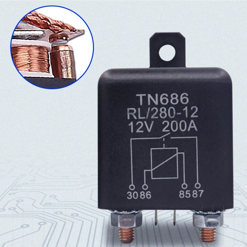 High-Current-Relay-Starting-relay-200A-120A-100A-12V-24V-Power ...