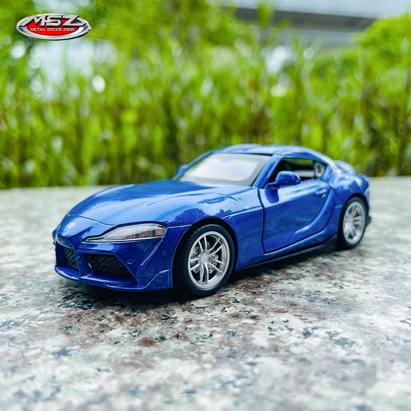 Msz 1:38 Toyota Supra 2021 Alloy Model Kids Toy Car Die Casting And ...