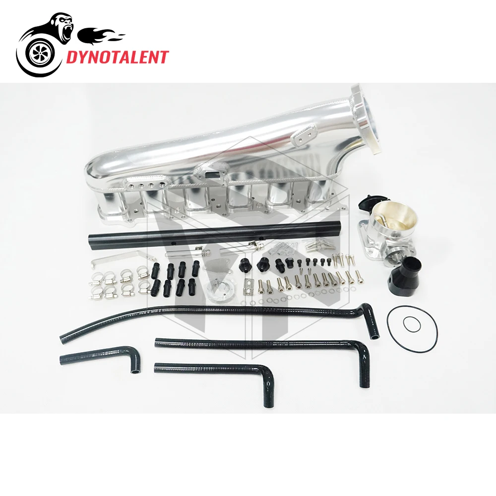 Dyn Racing Rb25det Intake Manifold /fuel Rail/ Throttle Body Rb25 1998 ...