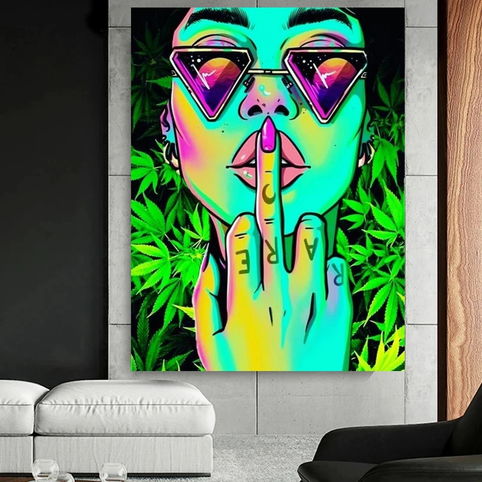 Graffiti Weed Art