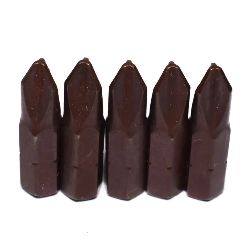 12pcs/lot 25mm length short 1/4' Hex Shank Tri-wing Y Tip Head ...