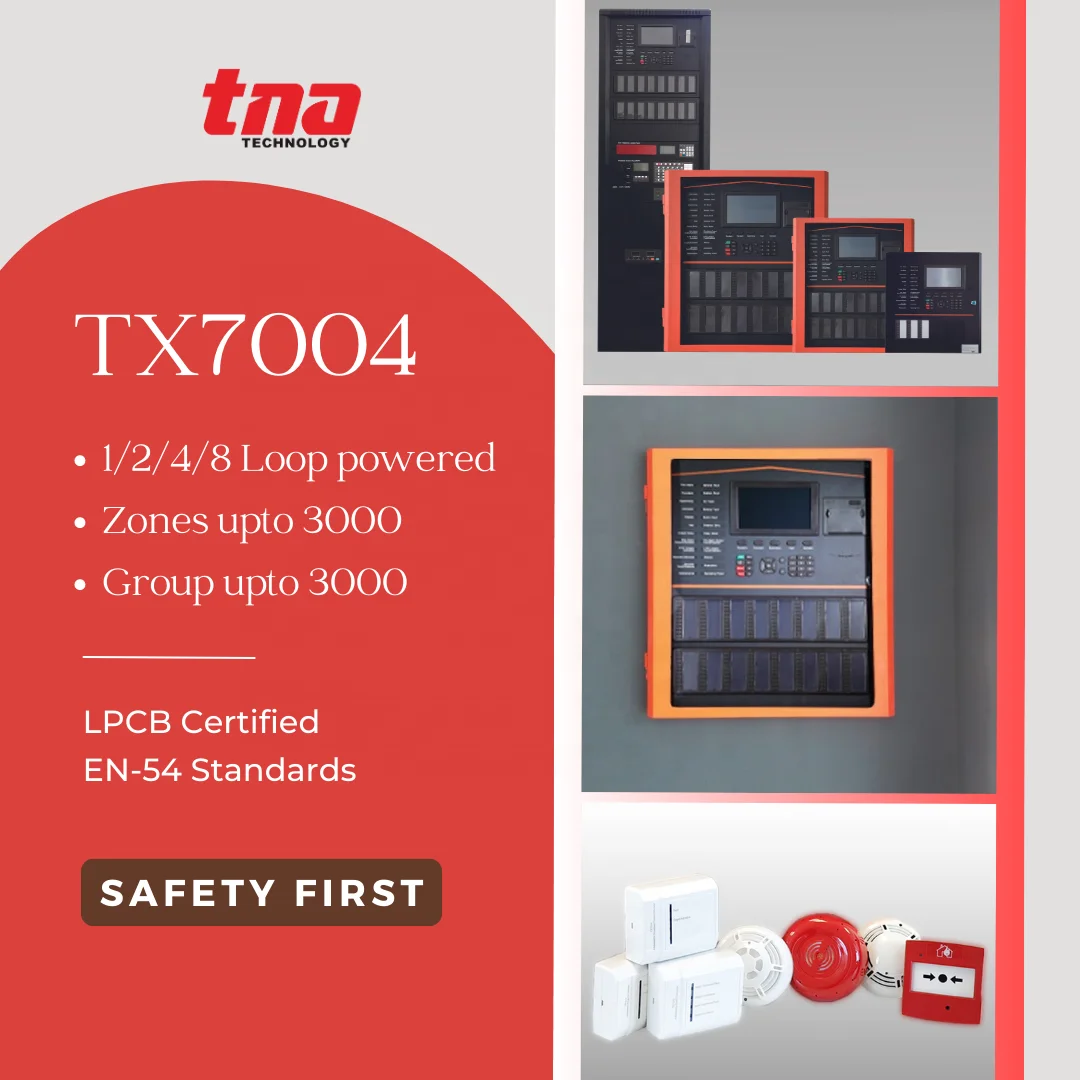 YYHC TANDA LPCB EN Standard Addressable Fire Alarm Control Panel 1 Loop ...