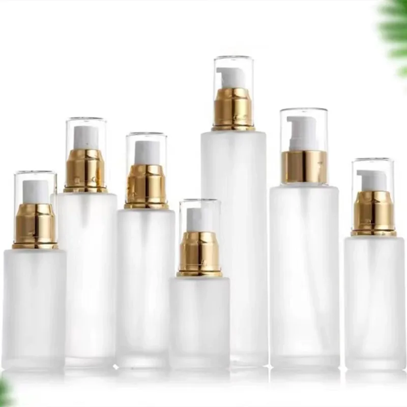 10pcs/pack 20ml-120ml Spray Bottle Beauty Empty Frosted Glass Bottles ...