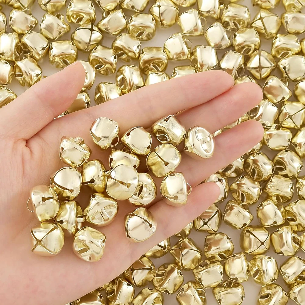 20/30mm Christmas Jingle Bells,Gold Cross Bells For Christmas Tree ...