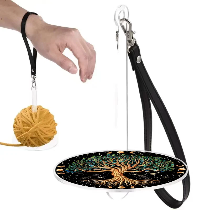 1pc-2pcs-3pcs-portable-acrylic-wrist-creel-handy-knitting-tool-for ...