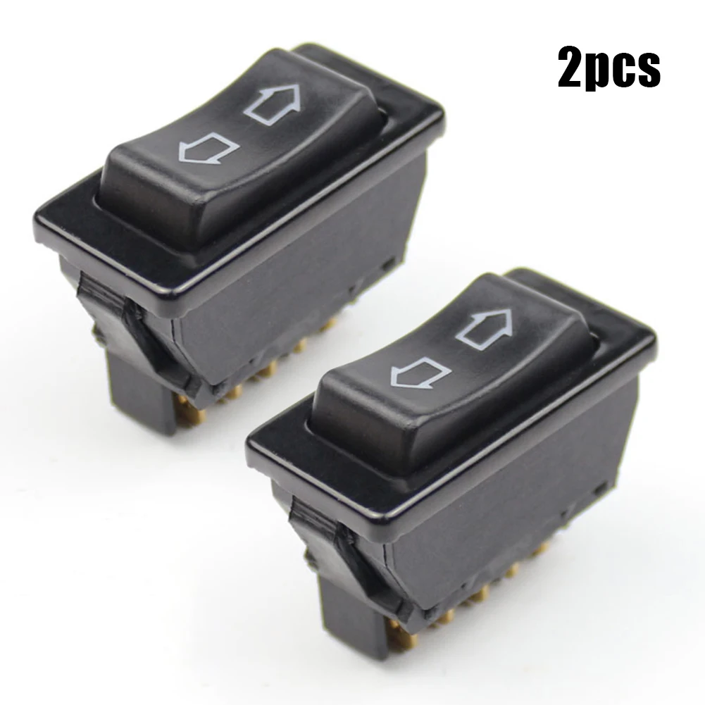2x-UNIVERSAL-Car-12V-2-WAY-MOMENTARY-ELECTRIC-AERIAL-UP-DOWN-ROCKER ...