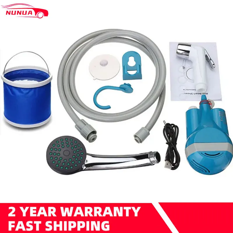 12V-Wireless-USB-Rechargeable-Shower-Head-Water-Pump-Nozzle-Sport-Car ...