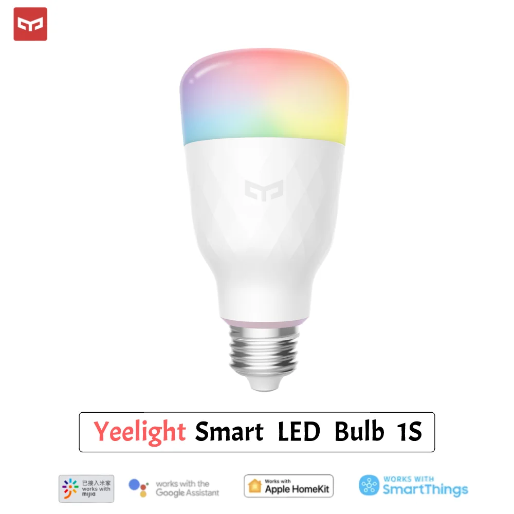 Yeelight Smart LED Bulb 1S RGB Colorful Smart Home Gadgets For Mijia ...