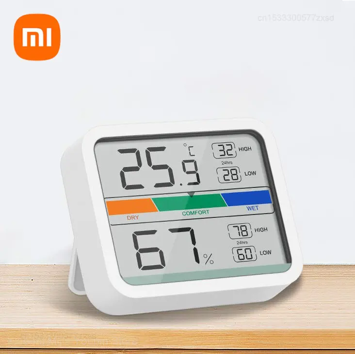 Xiaomi Miiiw LCD Digital Thermometer 2 Hygrometer Indoor Thermo ...