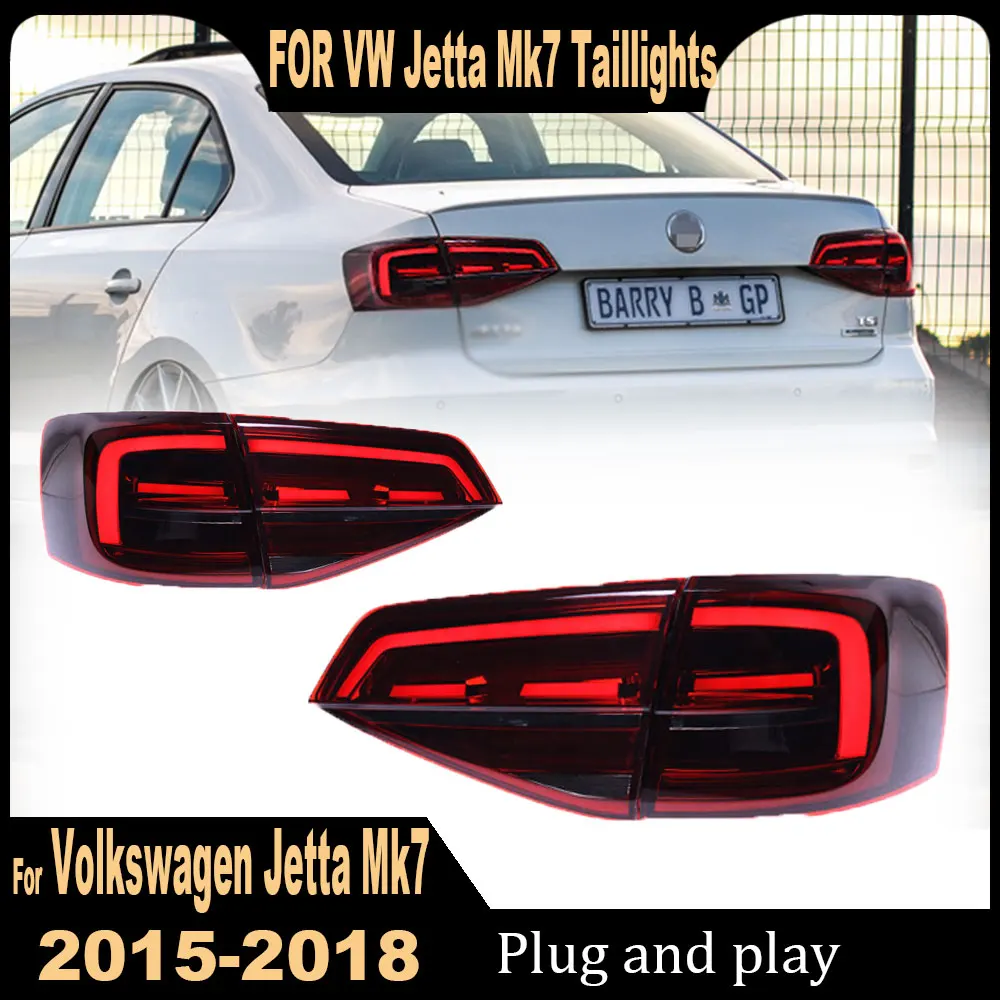 LED Car Styling for VW Jetta Tail Lights 2015 2016 2017 2018 Jetta Mk6 ...