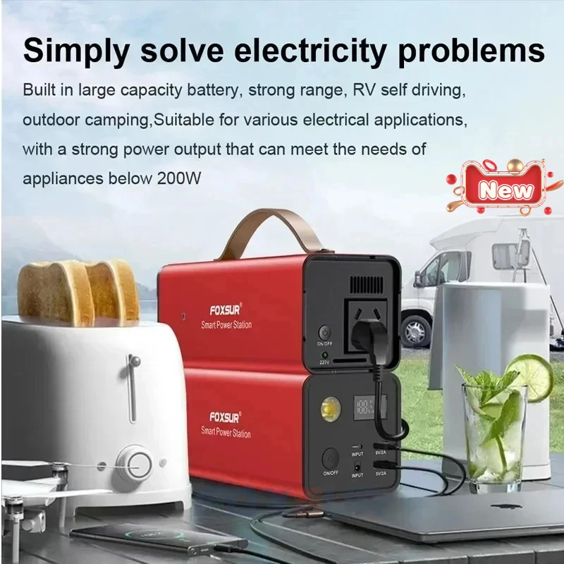 SPS-200W-Portable-Fast-Charging-Power-Bank-220V-AC-60800mAh-Output ...