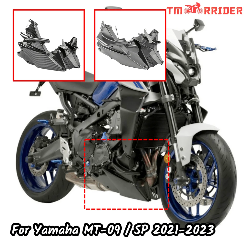 Mt09 Sp Belly Pan Lower Engine Spoiler Fairing Guards Cover For Yamaha ...