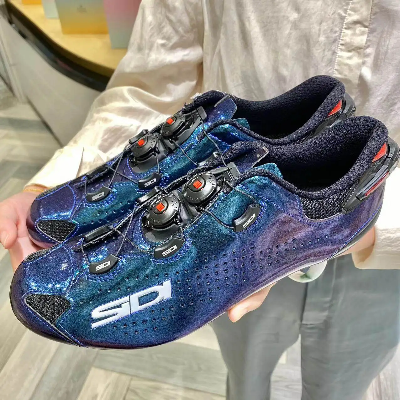 SIDI SHOT2S ROAD BIKE LOCK SHOES CARBON FIBER - AliExpress 18