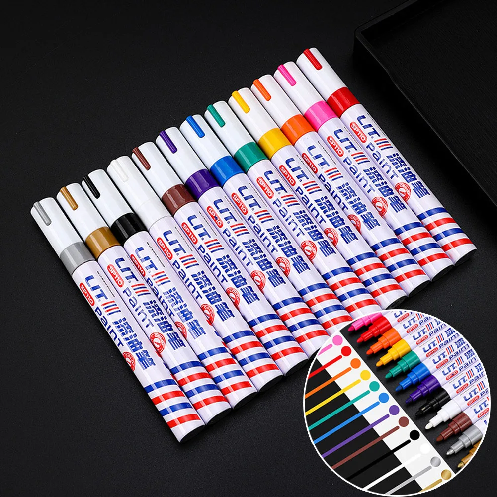 Waterproof-Car-Scratch-Repair-Pen-Auto-Wheel-Tire-Oily-Painting-Mark ...