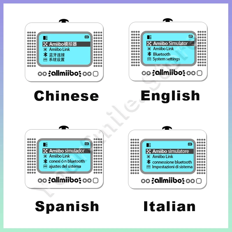 Multi-Language-Amiibo-Intelligent-Simulator-NFC-Pixl-Pro-Infinite-Card ...