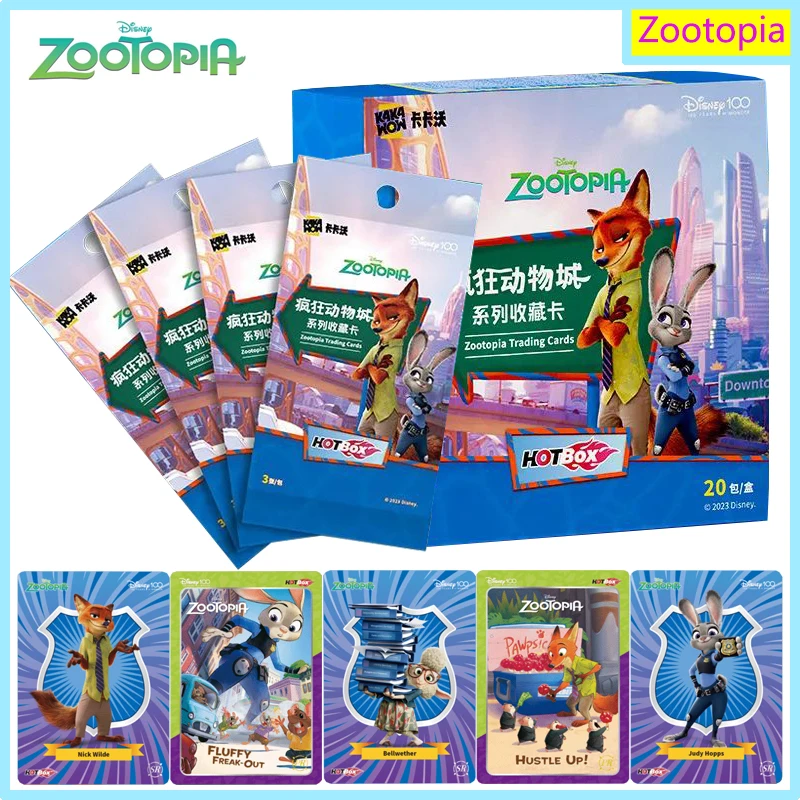 Zootopia-Cartoon-Character-Exquisite-Cards-Anime-Stitch-Series ...