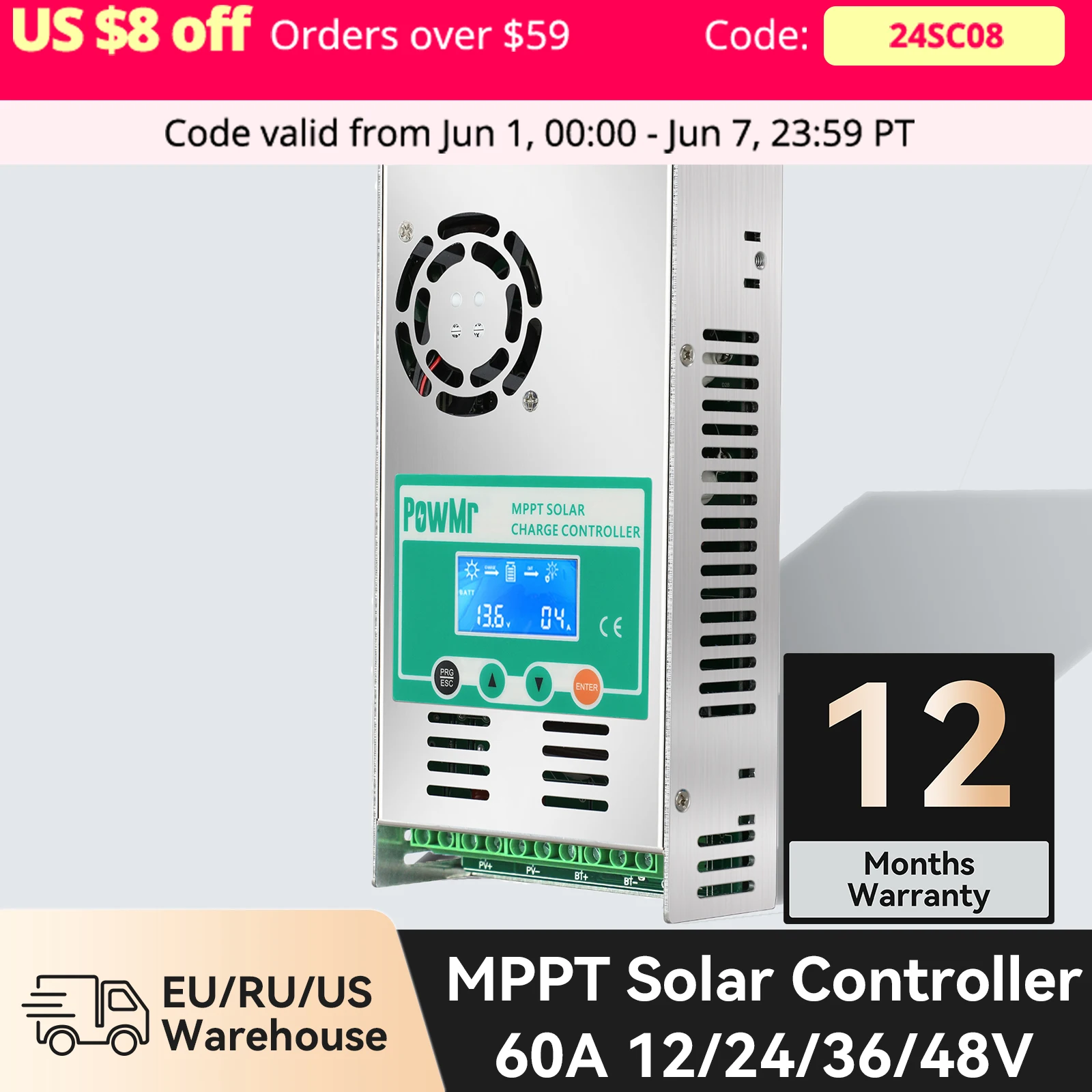 Powmr-MPPT-Solar-Charge-Controller-12V-24V-36V-48V-60A-Solar-Max-Power ...