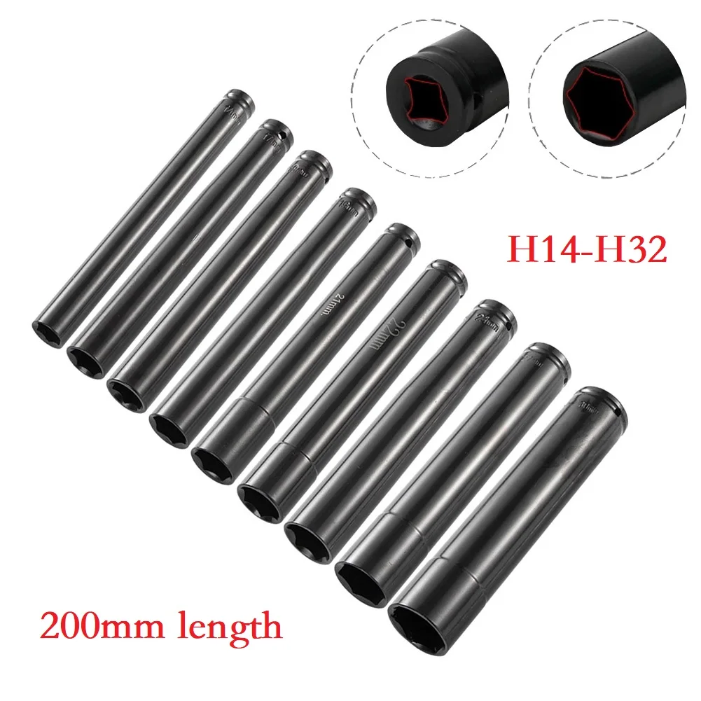 200mm-Deep-Impact-Hex-Wrench-Socket-Head-1-2-Drive-Adapter-Extra-Long ...