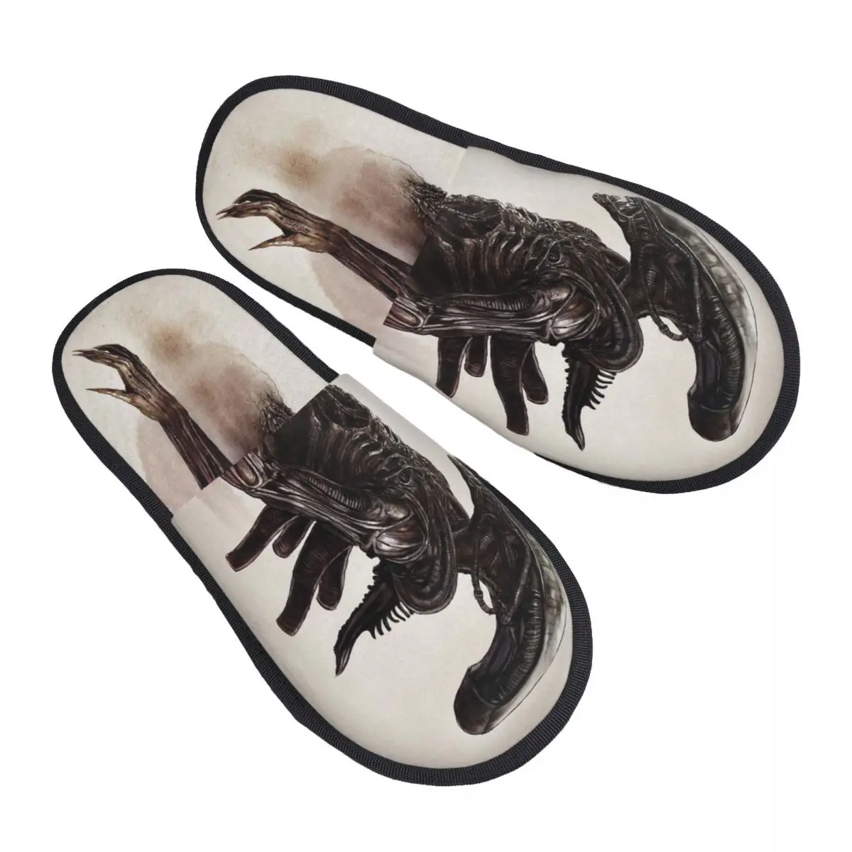Xenomorph-Essential-Alien-Men-Women-Furry-slippers-Cosy-pantoufle-homme ...