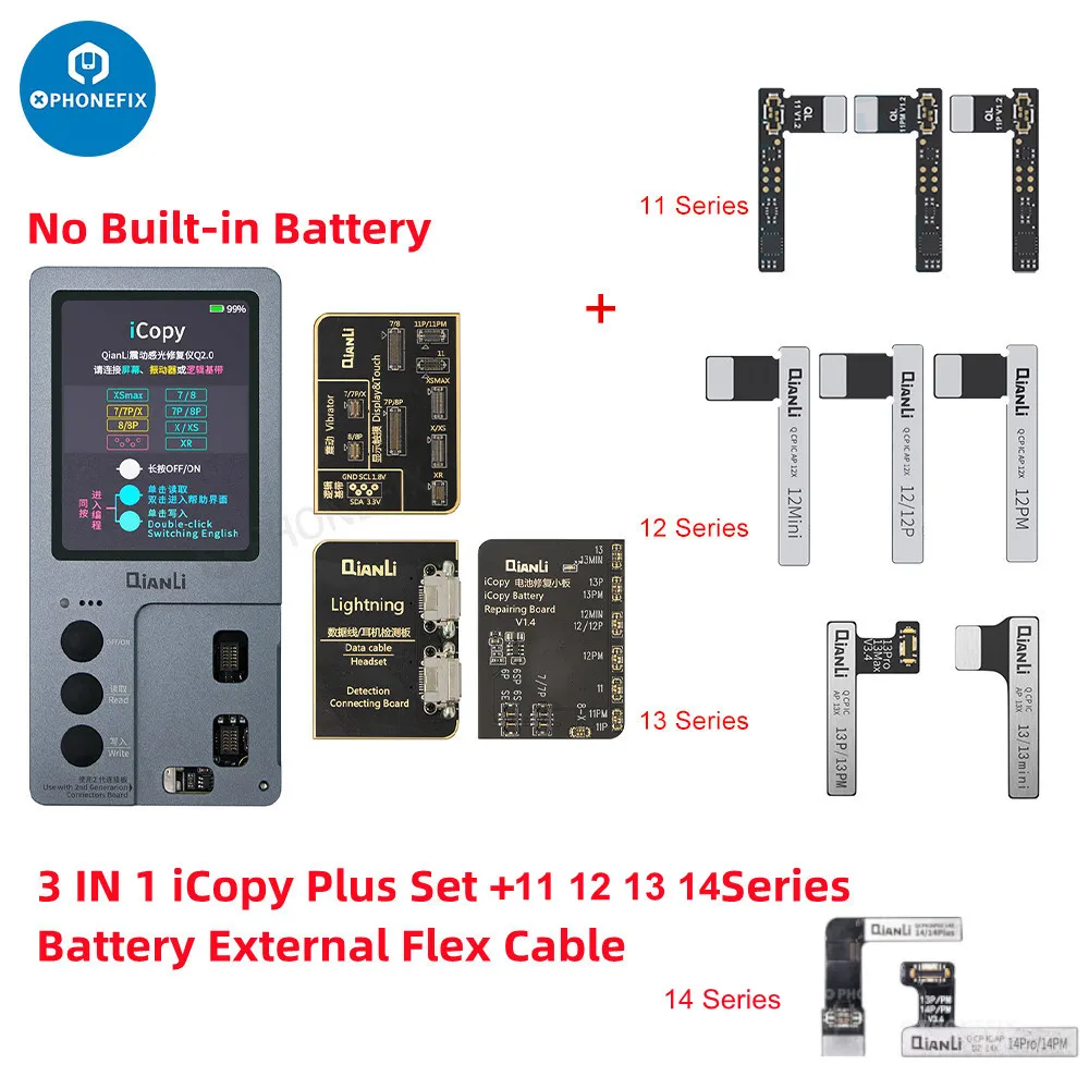 QIANLI-iCopy-Plus-2-2-Battery-Repair-Board-for-iPhone-14-13-12-Mini-11 ...
