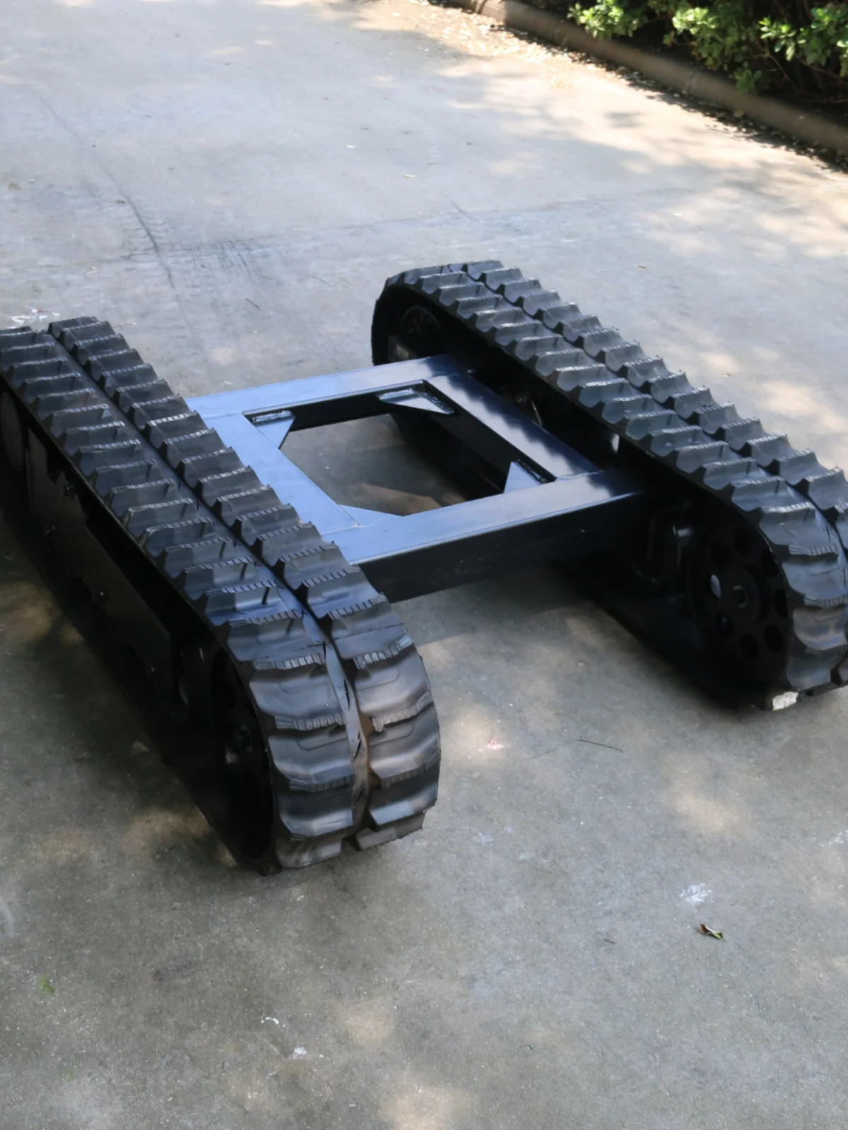 Hydraulic-Motor-Rubber-Track-Chassis-All-Terrain-Walking-Orchard ...