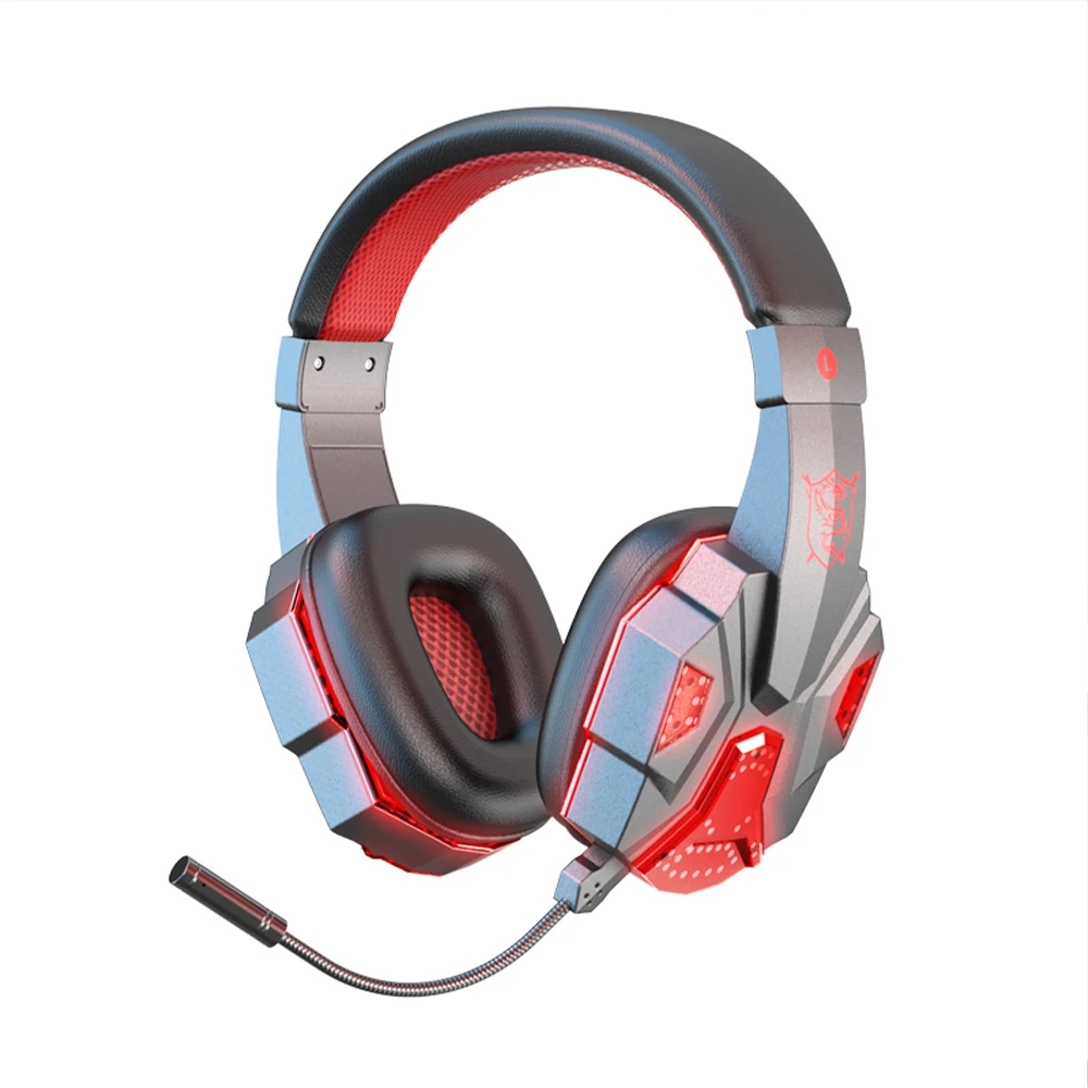 Wireless-Bluetooth-5-1-Gaming-Headphone-Strong-Bass-Stereo-Earphone ...