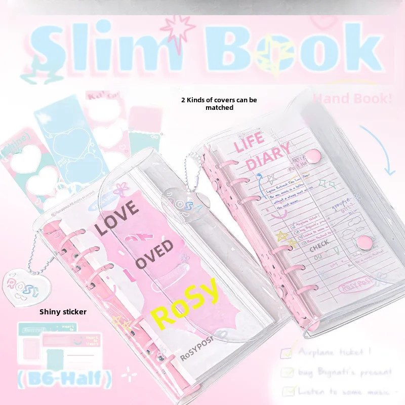 Rosyposy-Slimcute-Diary-Notebook-Ins-Style-High-Aesthetic-Value ...