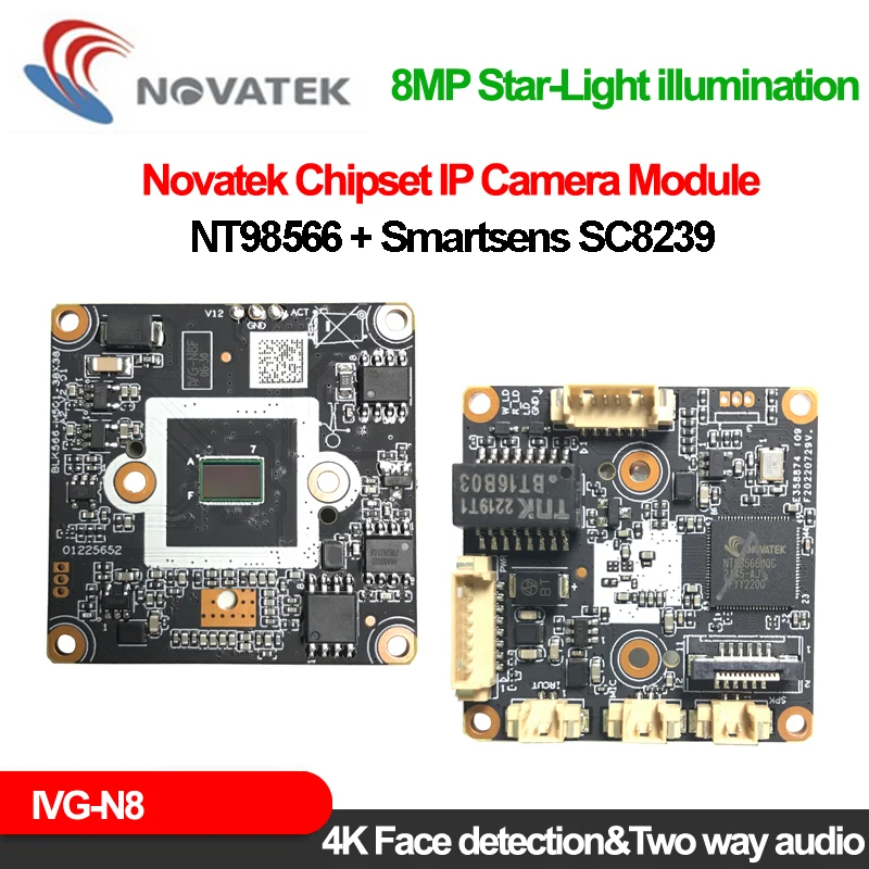 Xm 4K 디지털 카메라 보드, Smartsens Sc8239 Novatek Nt98566 웹캠 8Mp 3840*2160 얼굴 ...