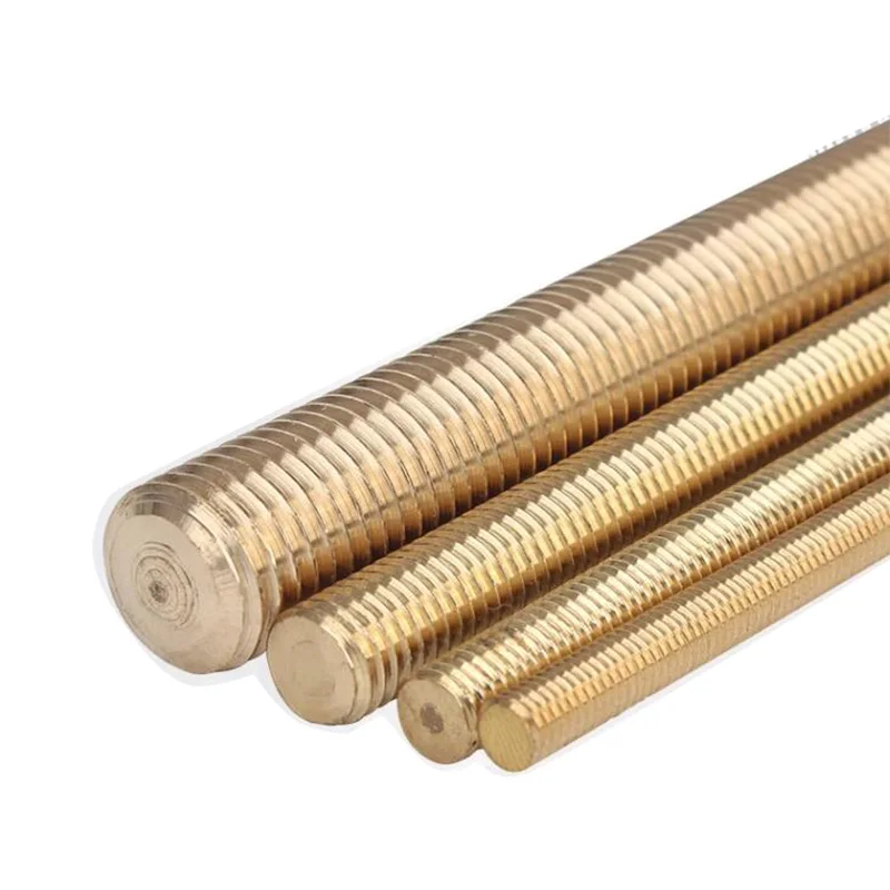500mm-1meter-Fully-Threaded-Metric-Brass-Bar-Studding-Rod-M2-M2-5-M3-M4 ...