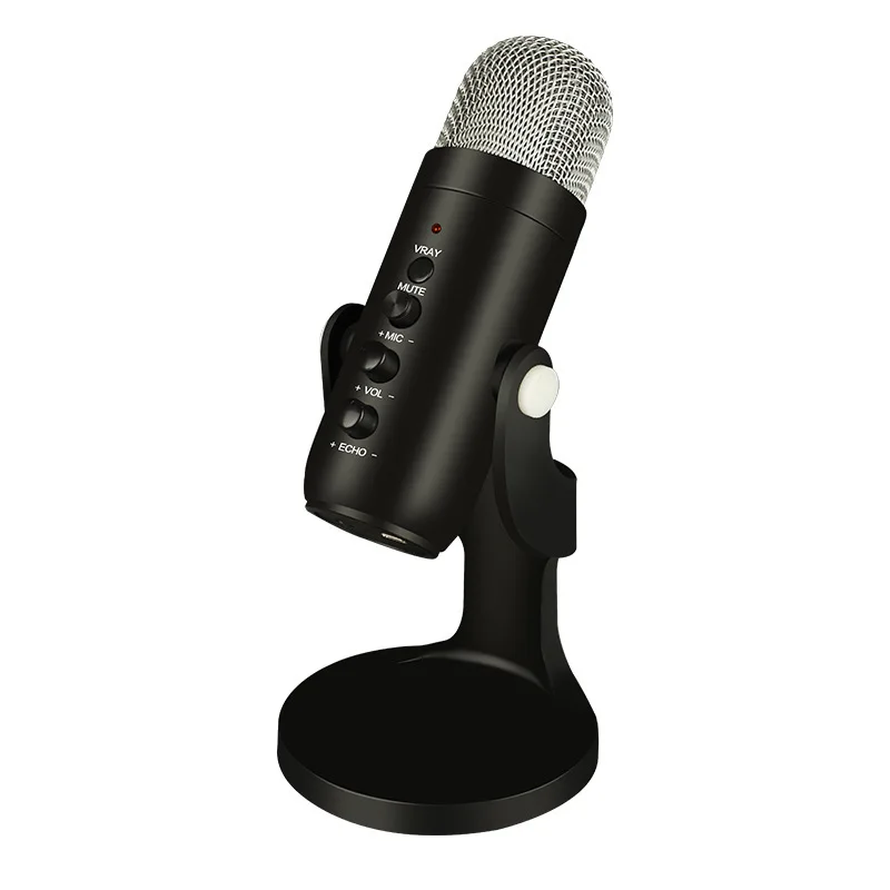 Podcasting-Microphone-XLR-Wired-Live-Streaming-Mic-USB-for-Smartphone ...