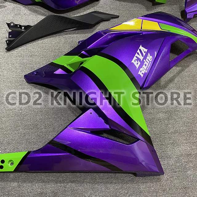Purple Kawasaki Ninja 300