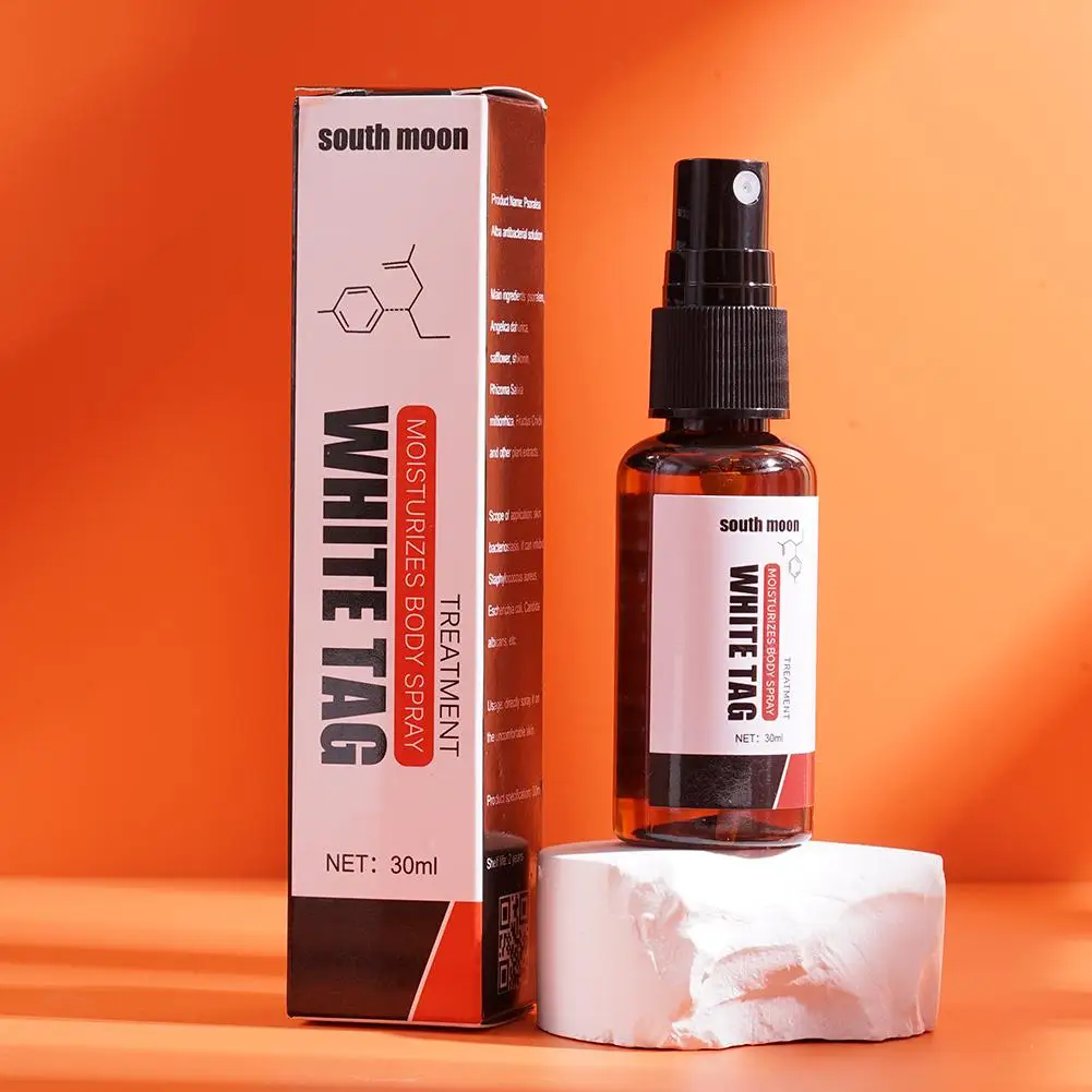 White Spot Remover Spray Herbal Antibacterial Vitiligo Leukoplakia ...