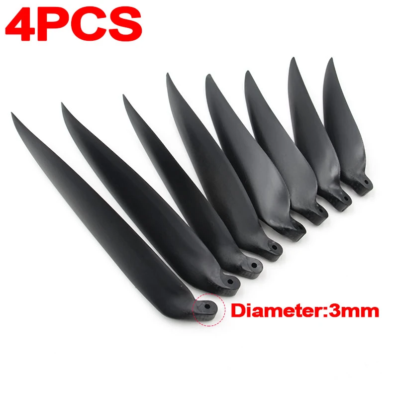 4PCS Sparkhobby Plastic Folding Propeller 3mm Aperature 10x6 11x6 11x8 ...
