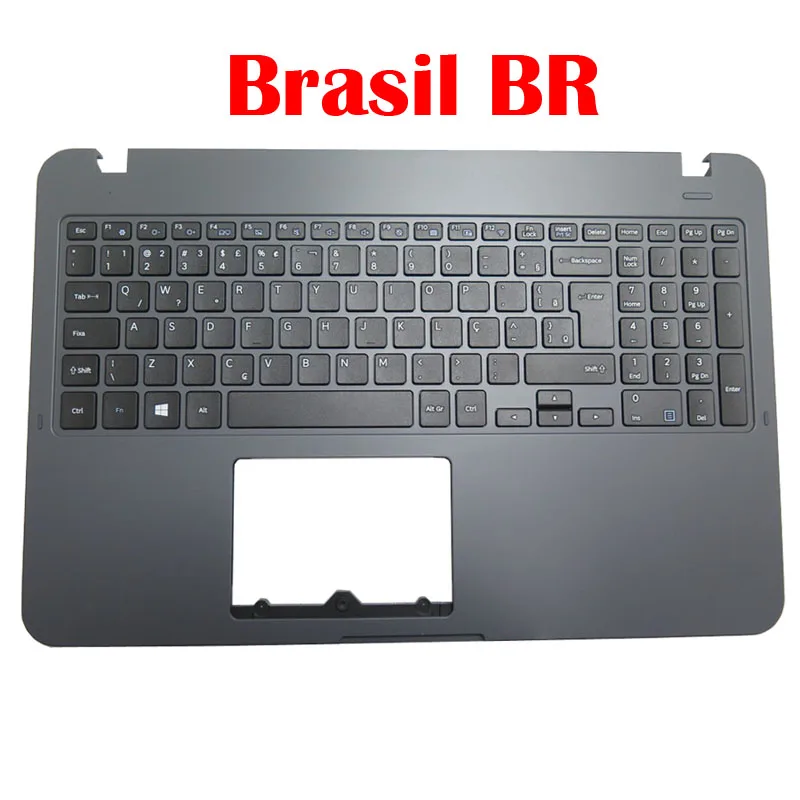 Laptop-Palmrest-and-Keyboard-Brasil-BR-Teclado-Caixa-superior-sem ...