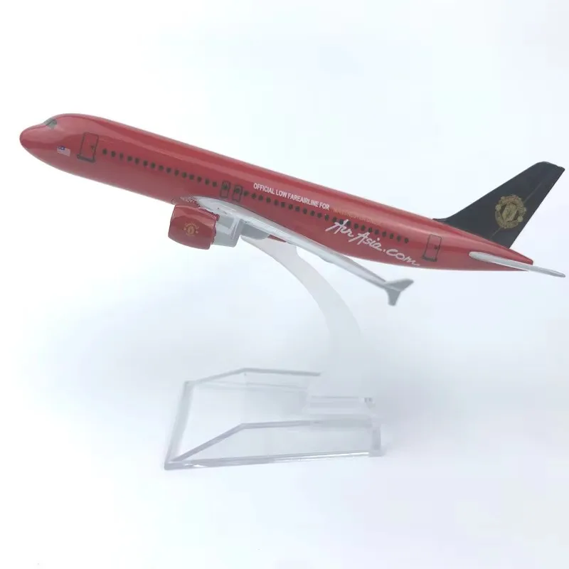 1:400 Scale 320 Metal Airplane Replica 16cm Manchester United Airlines ...