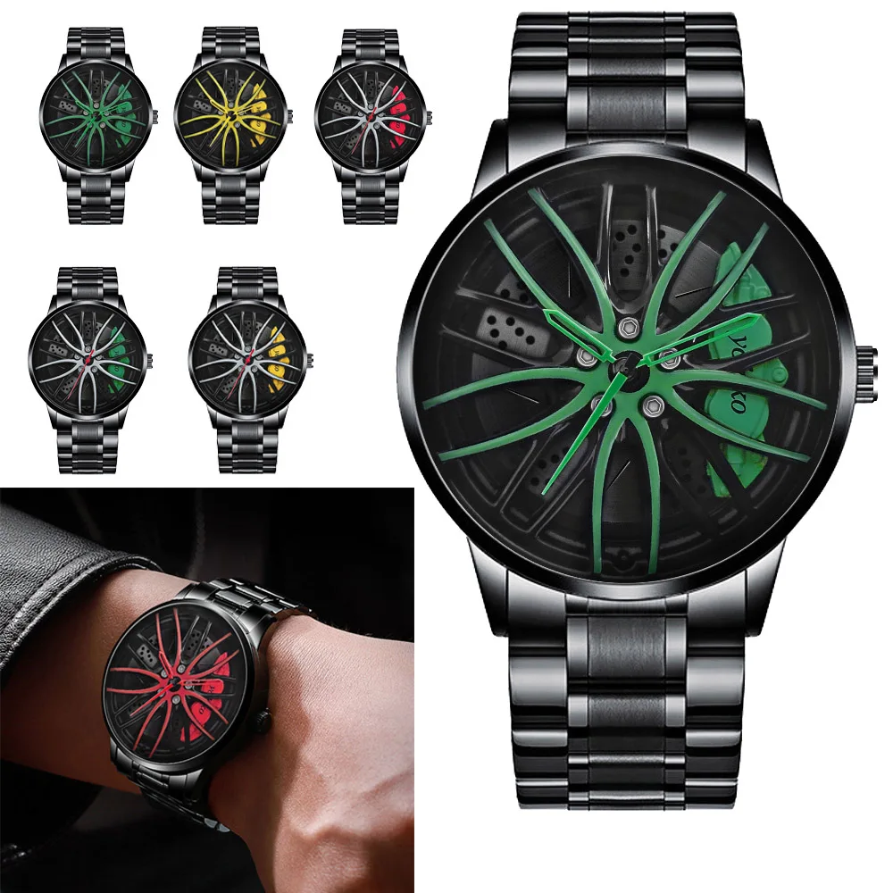 Car Wheel Watch | Wristwatch | Rim Watch | Quartz Wristwatches - Watch ...