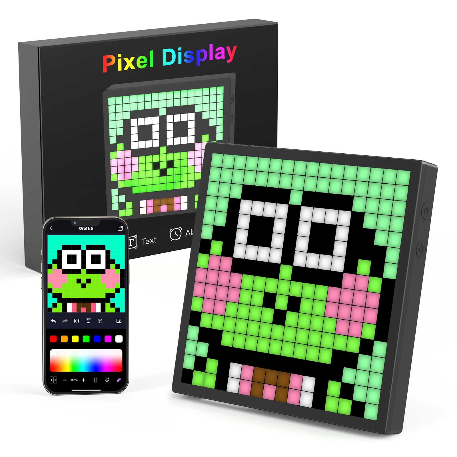 LED-Pixel-Display-Programmable-Pixel-Art-Display-with-APP-Control-for ...