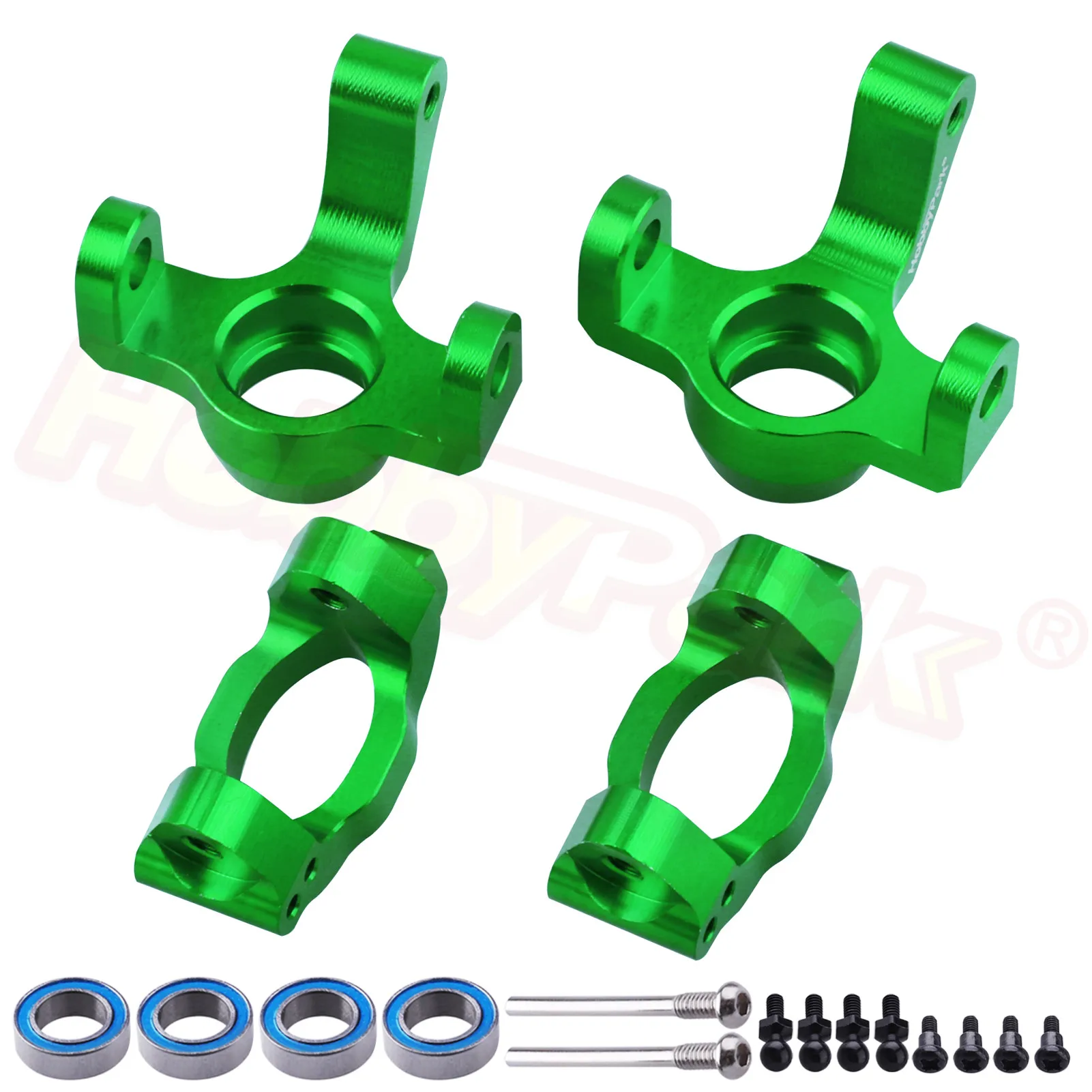 Aluminum-Caster-Blocks-C-Hubs-Steering-Knuckles-for-Traxxas-1-18-LaTrax ...