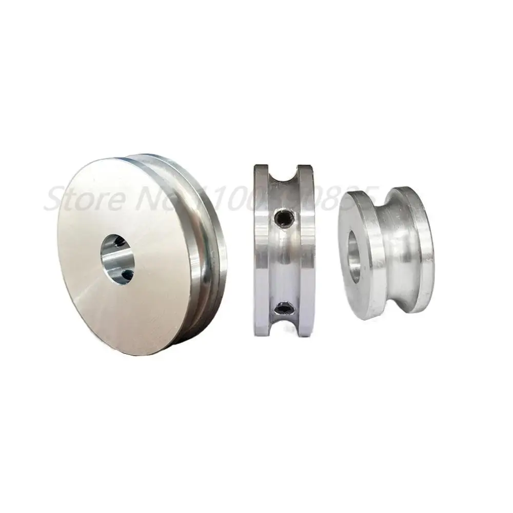 Aluminum-alloy-single-slot-pulley-R2-5-U-groove-suitable-for-5mm-PU ...