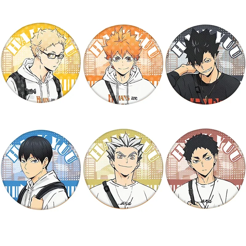 Anime-Haikyuu-Brooch-Pins-Cartoon-Figure-Shoyo-Hinata-Tobio-Kageyama ...