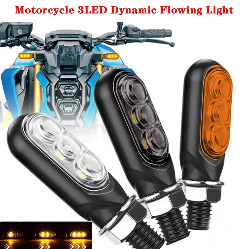 Motorcycle-LED-Turn-Signal-Lights-3LED-Sequential-Flowing-Directional ...