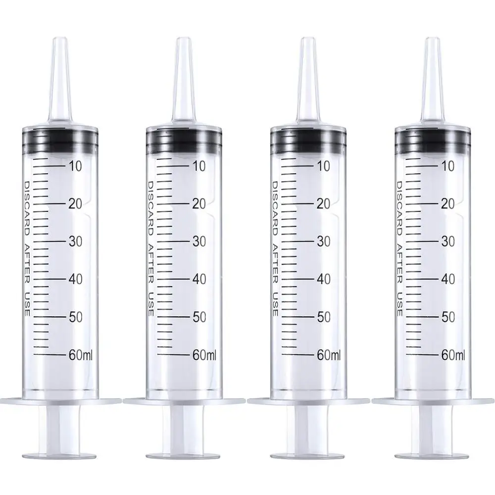 4PCS-Large-Syringe-With-Catheter-Tip-No-needle-Plastic-Syringe-Use-for ...