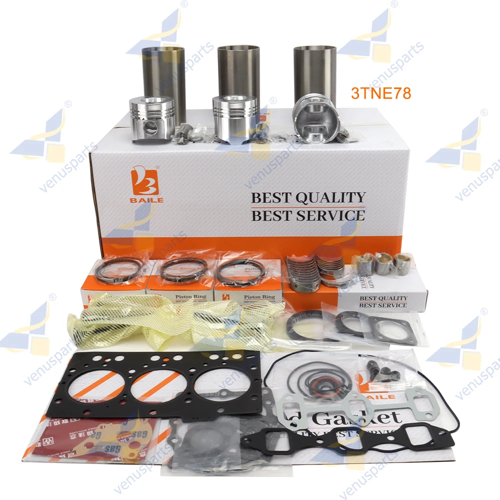 3TNE78-3TNE78A-Overhaul-Rebuild-Kit-for-Yanmar-Piston-Rings-Cylinder ...