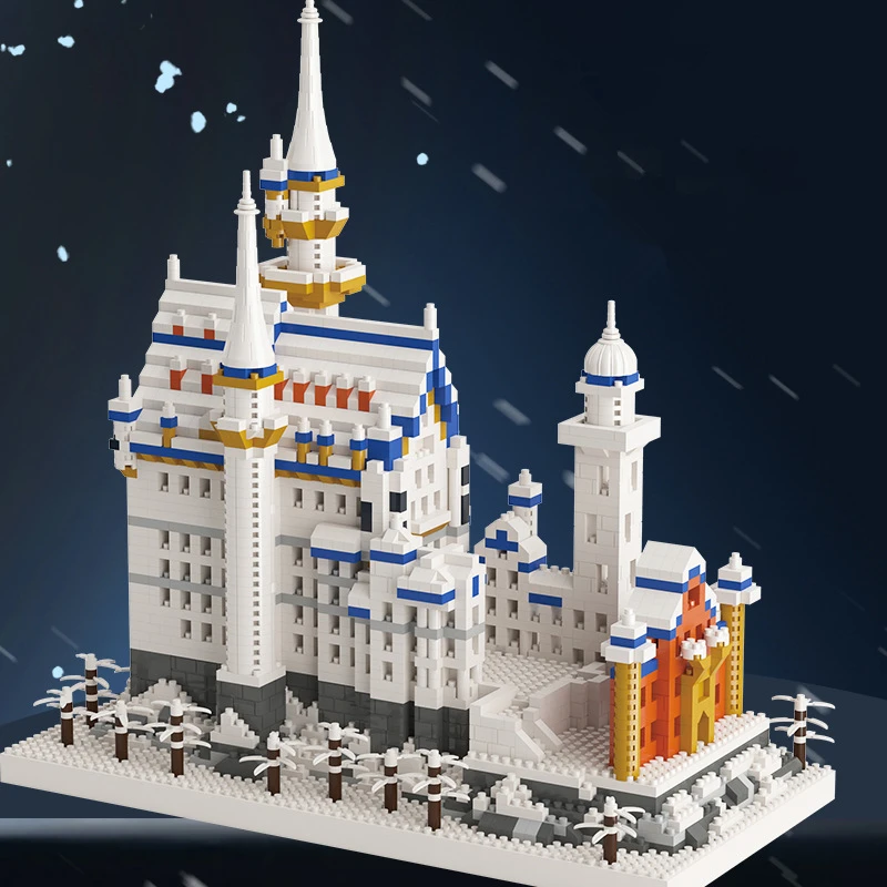 New-Swan-Stone-Castle-Schloss-Neuschwanstein-Creative-Set-City-DIY ...