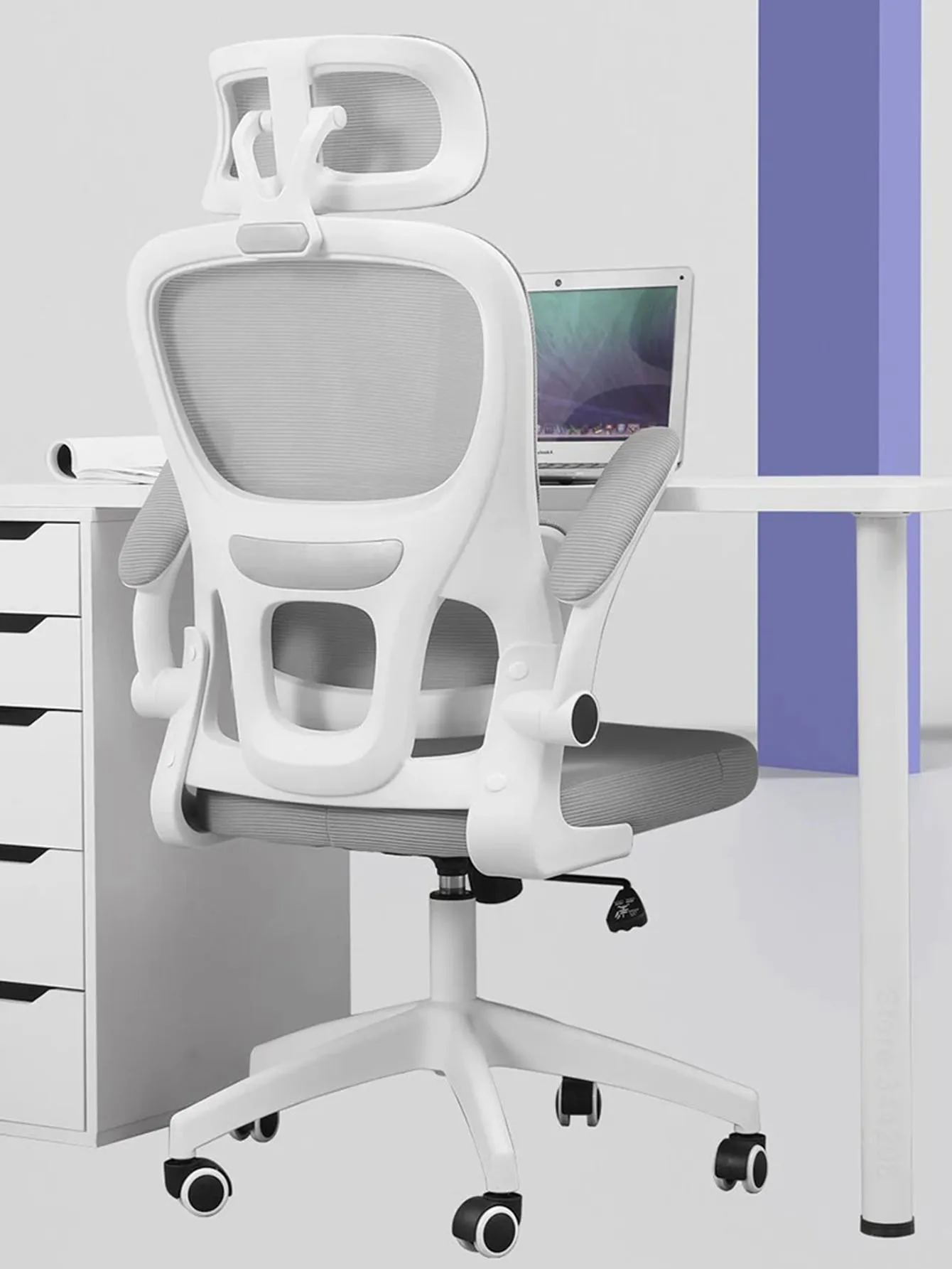 Floor-Rolling-Office-Chairs-Cushion-Swivel-Comfortable-Study-Office ...