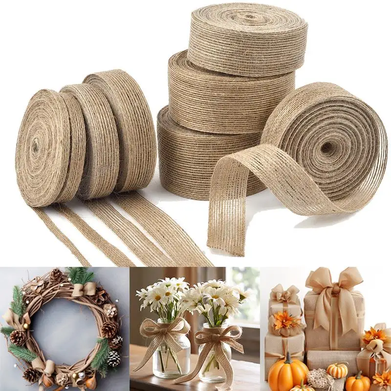 Fita-Hessian-R-stica-Vintage-com-Renda-Juta-Burlap-Rolls-Decora-o-De ...