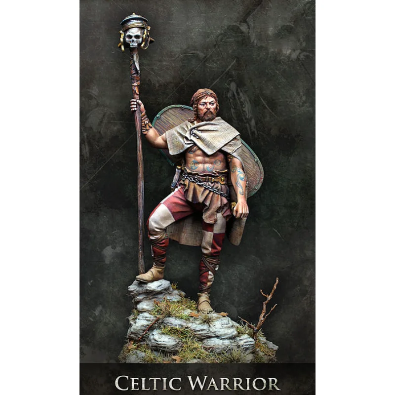 1/24 Die-cast Resin Figure Model Assembly Kit Medieval Mannequin Toy ...