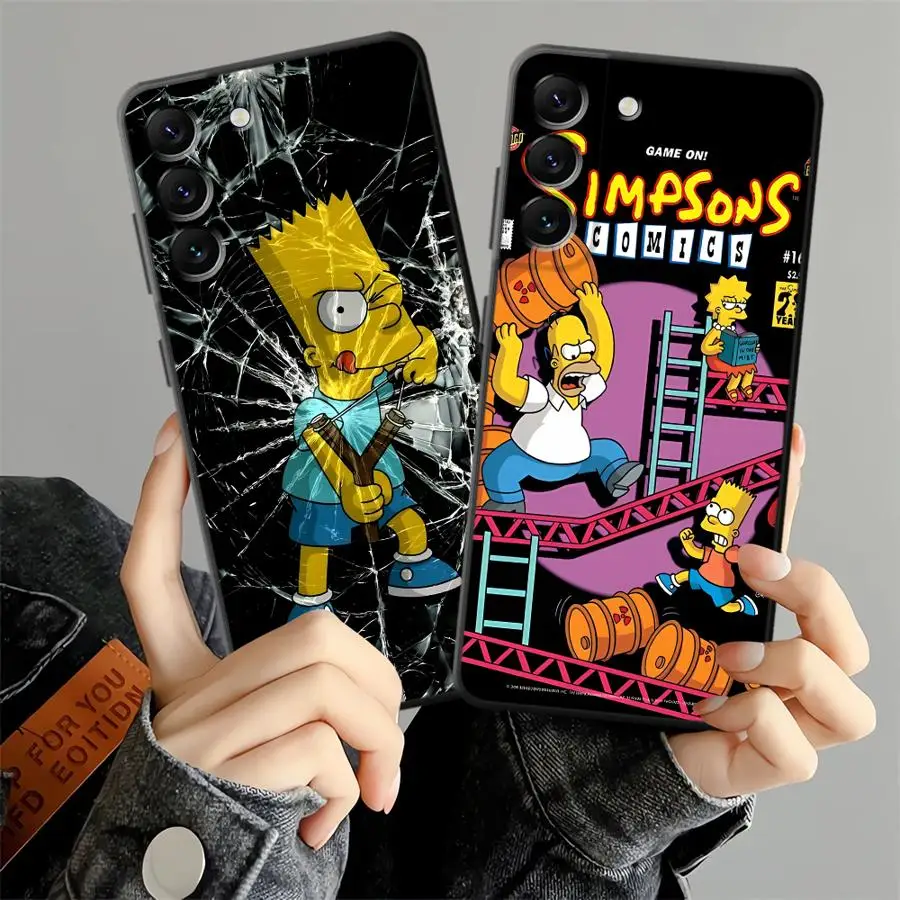 Fun S-simpsons Phone Cover Case for Samsung Galaxy A04 A10 A20 A01 A02 ...