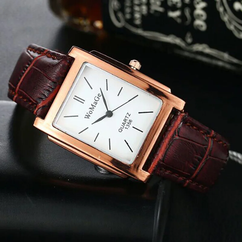 Watch Women Square Shape | Women's Classic Watches | Womage Watches ...